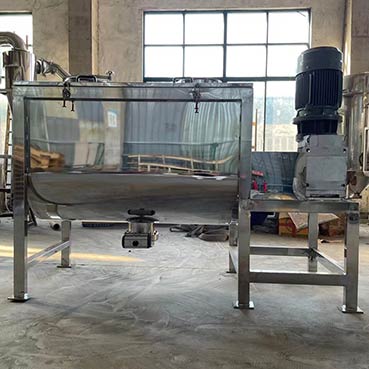 Ribbon mixer introduction