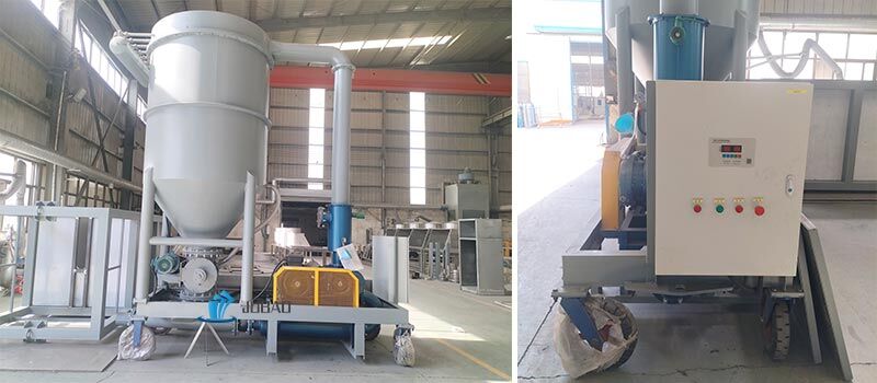 Grain suction machine